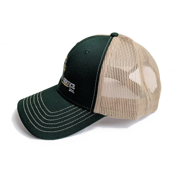 High-Profile Washed Cotton Mesh Back Cap – The Honey Do Service, Inc.